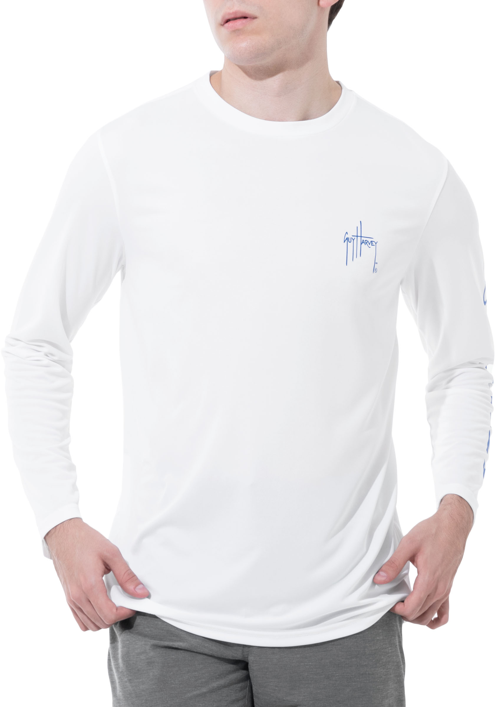 Guy Harvey Logo Long-Sleeve T-Shirt for Men | Bass Pro Shops